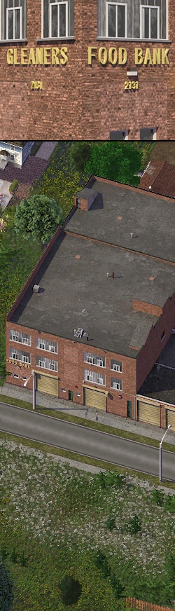 シムシティ4：実在建築Mod（Bat）：グリーナーズ・コミュニティ・フードバンク、オランダの石灰窯: CAPG -Cauda Assisted Playing Games-