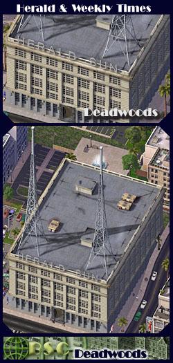 シムシティ4：実在建築Mod（Bat）：新セブン・ワールドトレードセンター、ヘラルド・アンド・ウィークリー・タイムズ社のビル、アムステルダムの ...